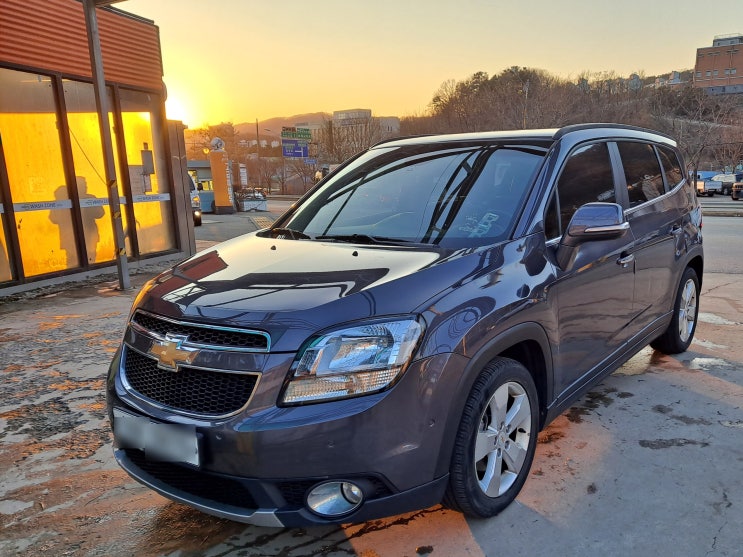 힘 좋은 중형 RV 쉐보레 올란도 디젤차 빌려타고 주유소 기계 자동 세차 : 네이버 블로그