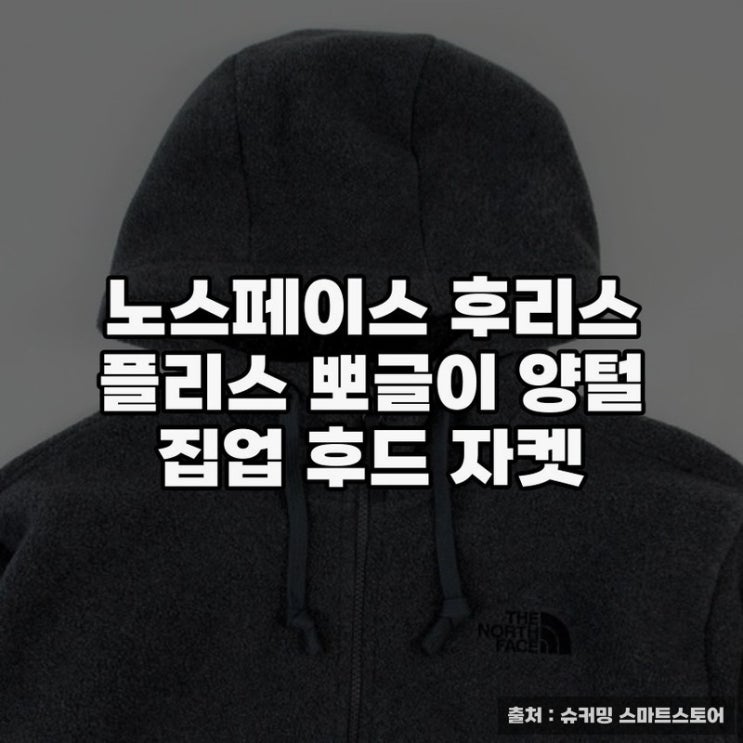 노스페이스 후리스 플리스 뽀글이 집업 후드 추천하기 : 네이버 블로그