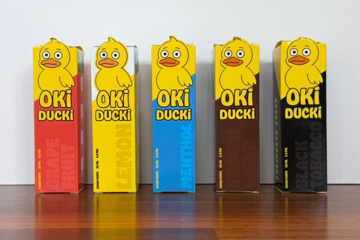 오키도키 (Oki Ducki) 일회용 전자담배10종 : 네이버 블로그