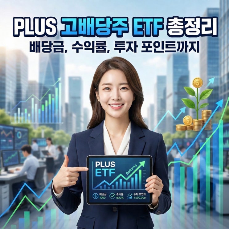 PLUS 고배당주 ETF 총정리 배당금, 수익률, 투자 포인트까지 한눈에 : 네이버 블로그