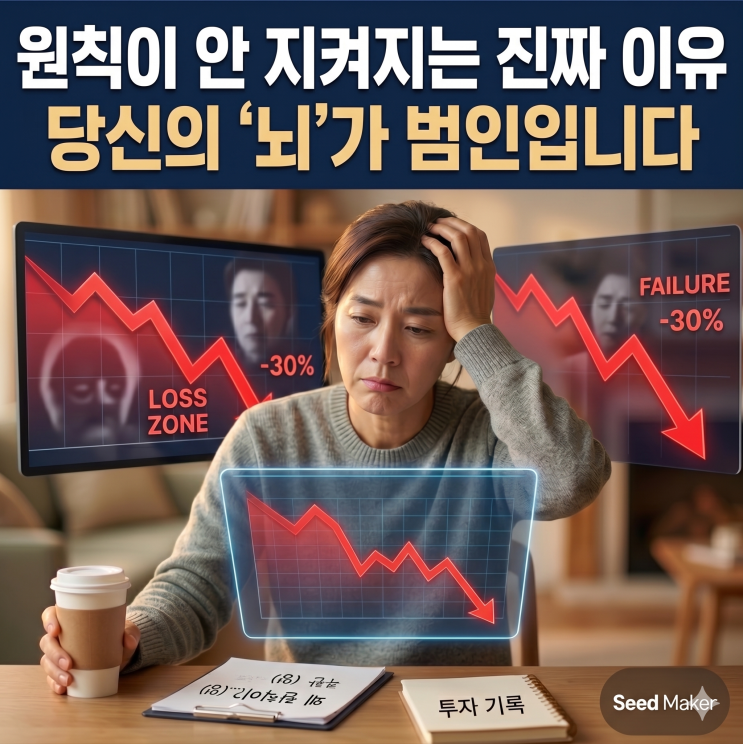 또 못 지켰다… 계좌를 망치는 매매 원칙의 진짜 문제 : 네이버 블로그