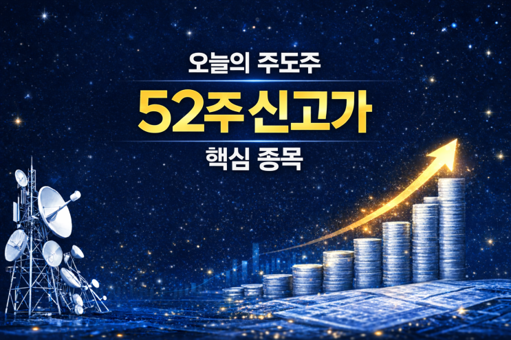 4월 27일 52주 신고가 & 오늘의 주도주 |(반도체 주도 → 로봇·AI 확산 → 전력설비·전선 부각 → 조선기자재·우주항공 ...
