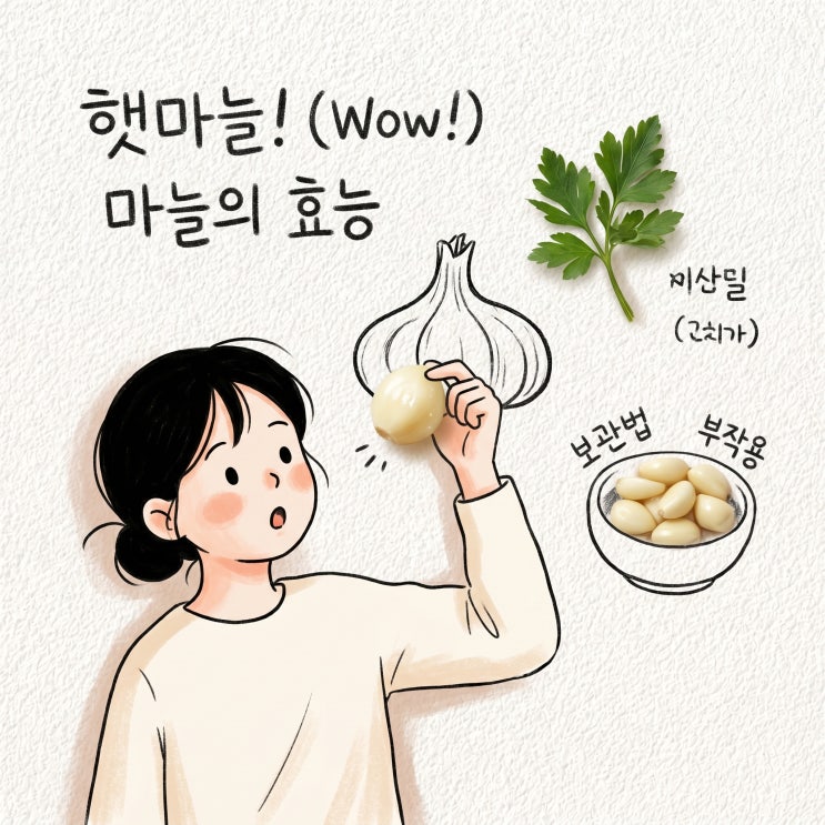 마늘 효능 햇마늘 제철 부작용 깐마늘 보관법 : 네이버 블로그