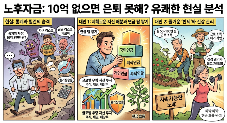 "아, 은퇴하면 얼마 있어야 먹고살지?" : 네이버 블로그