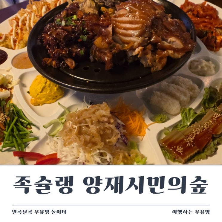 양재시민의숲 족발 맛집, 비주얼 끝판왕 족슐랭 : 네이버 블로그