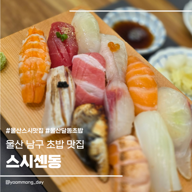 울산스시맛집 달동 스시센동 초밥맛집 메뉴추천 혼밥 : 네이버 블로그