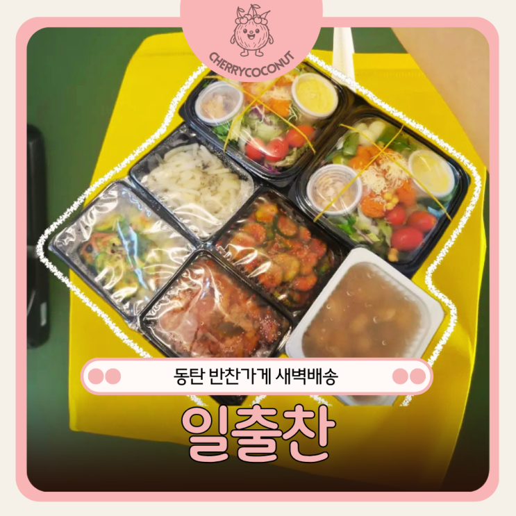 동탄반찬가게 일출찬 후기, 문 앞까지 오는 새벽배송 반찬배달 : 네이버 블로그
