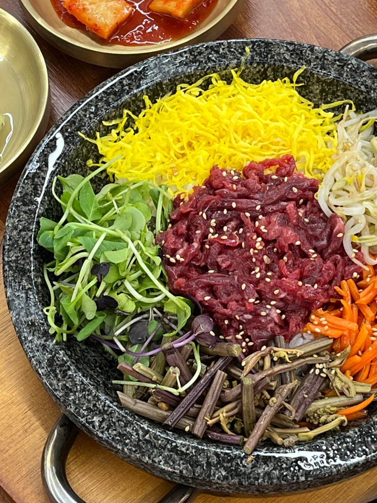 [순천 맛집] 순천 호수공원 맛집, 순천 법원 맛집, 육회비빔밥 ‘육회장’ ｜순천 왕지동 맛집 : 네이버 블로그