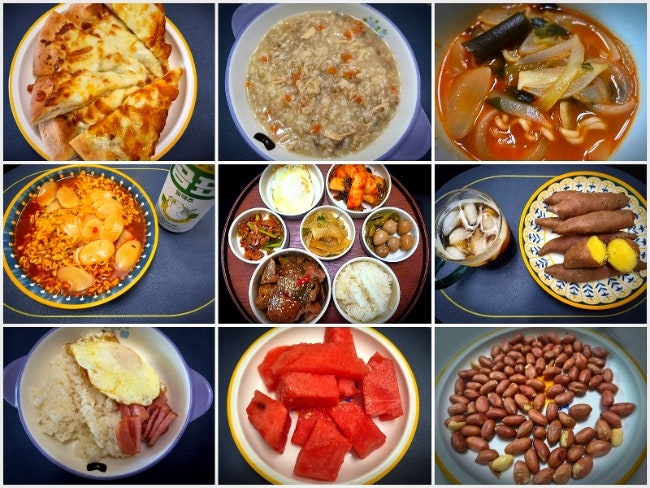 임주부네 4인 가족 현실 집밥 메뉴/ 무지출 데이,냉장고 파먹기 : 네이버 블로그