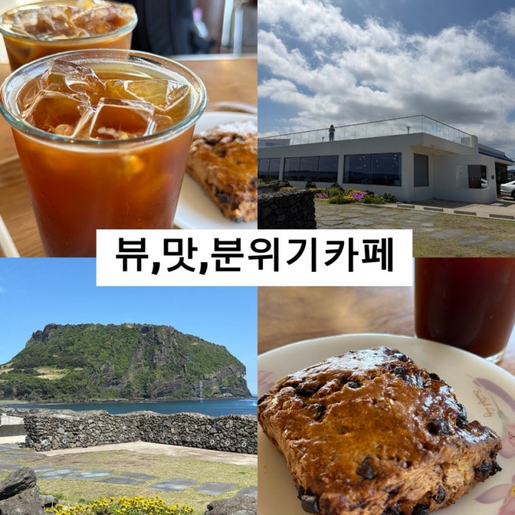 제주 성산일출봉 뷰 카페 프릳츠 제주성산점 추천 애견동반 가능 : 네이버 블로그