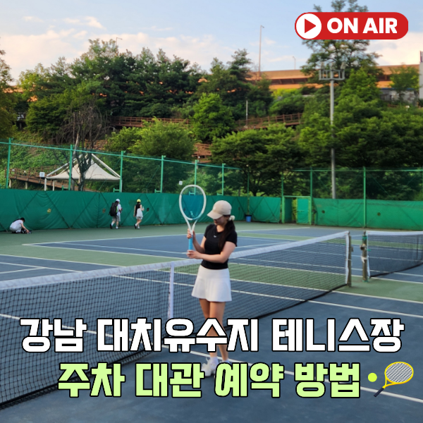 강남 대치유수지테니스장 예약 주차 이용 후기 : 네이버 블로그