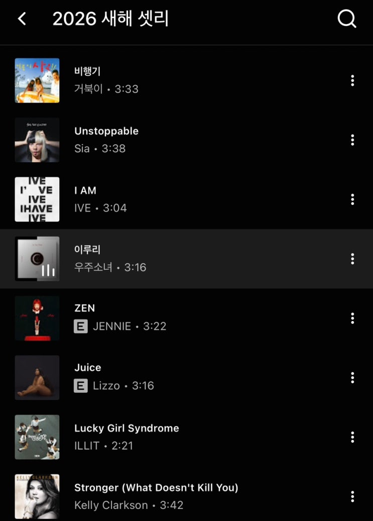 2026 새해 셋리 : 네이버 블로그