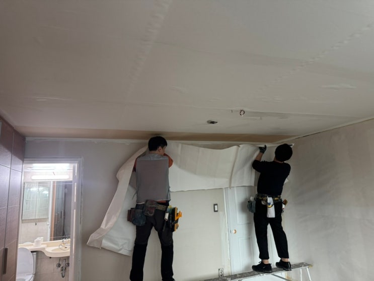 마포구도배 DMC청구아파트 도배+페인트 입니다. : 네이버 블로그