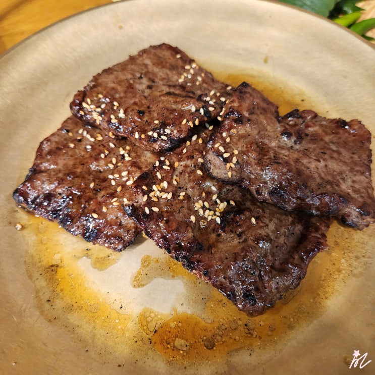 내돈내산 [광주 송정] 화정 떡갈비 - 11년째 블루리본 선정 떡갈비 존맛집 : 네이버 블로그