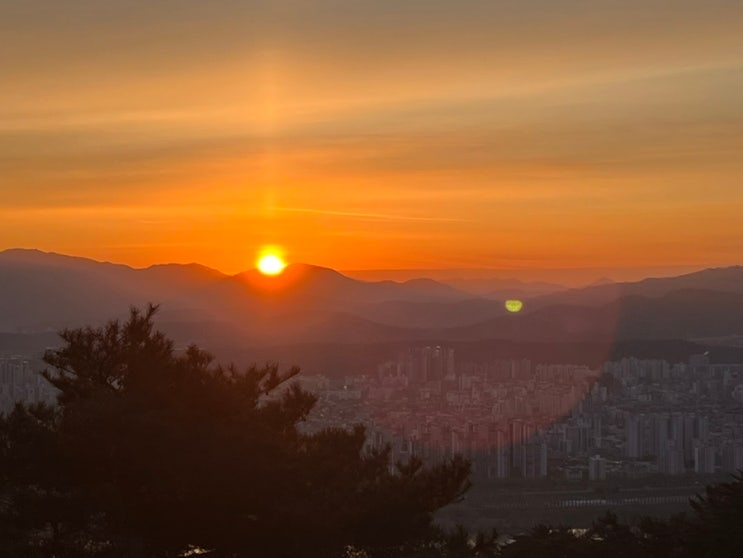 손자와 함께한 아차산 새해 일출, 이보다 더한 호사가 있을까? : 네이버 블로그