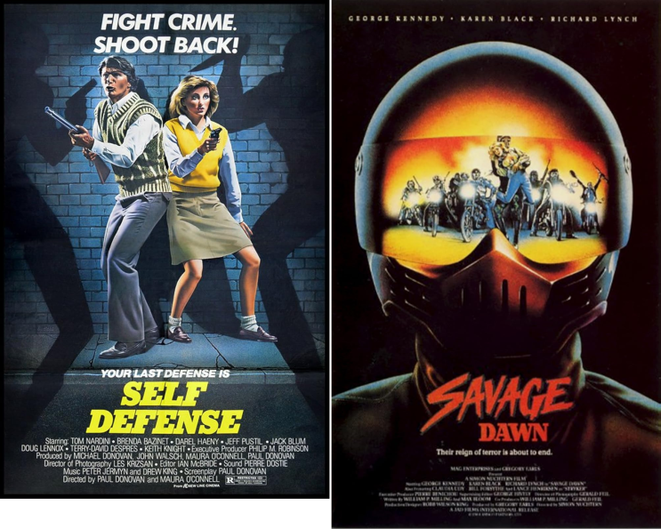 자경단 vs 바이커 갱: Siege (1983)와 Savage Dawn (1985) 리뷰 : 네이버 블로그