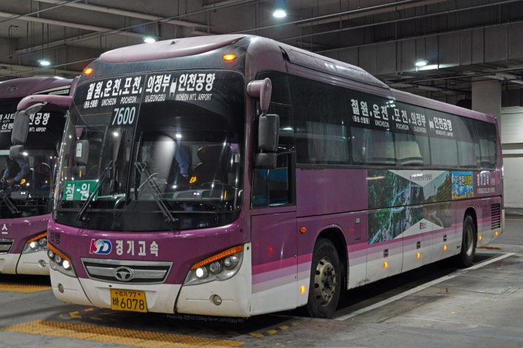 [경기고속] A7600번(인천국제공항-동송) FX II 120 CRUISING STAR EURO6 : 네이버 블로그