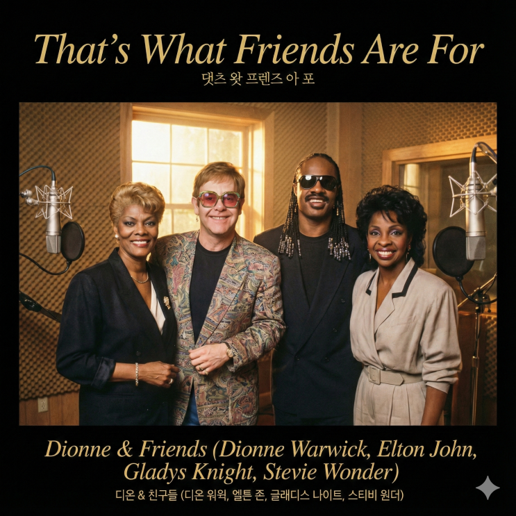 Dionne & Friends(디온 & 프렌즈) - That's What Friends Are For(댓츠 왓 프렌즈 아 포 ...