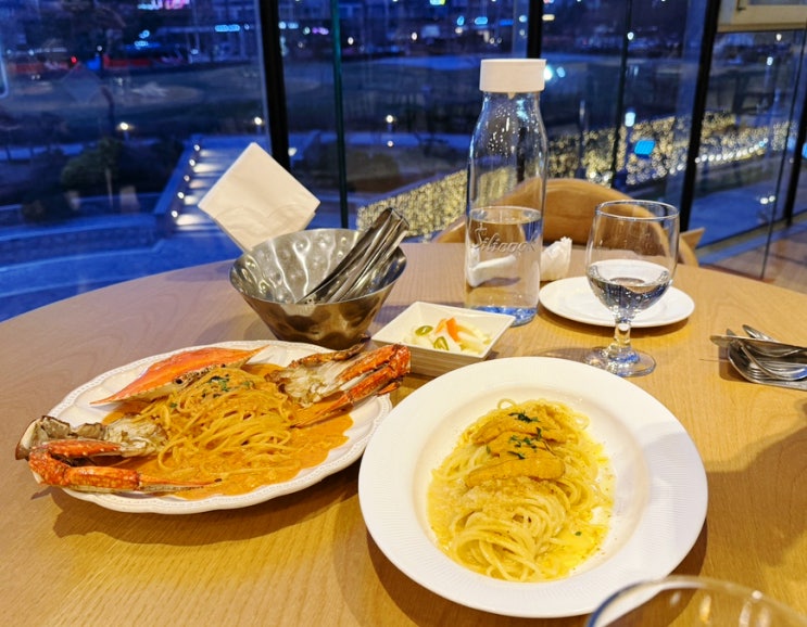 대전 도룡동 이탈리아 레스토랑 타볼라타에서 파스타 코스요리 식사 후기 : 네이버 블로그