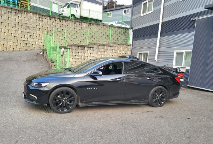 올 뉴 말리부 바디킷 튜닝 사이드 장착 했어요 ~ 제이커스텀파츠 : 네이버 블로그