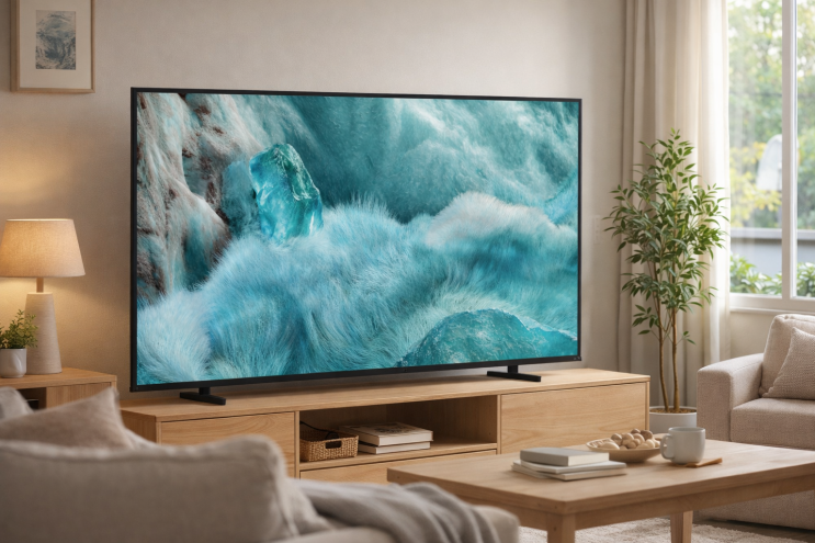 삼성 QLED 4K QF7A 50형(KQ50QF7AAFXKR) 써보니, 화면 맛이 확 살아났어요 😊 : 네이버 블로그