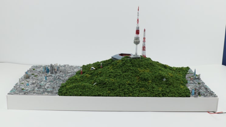 서울 N 타워 배경 디오라마 (N seoul tower) : 네이버 블로그