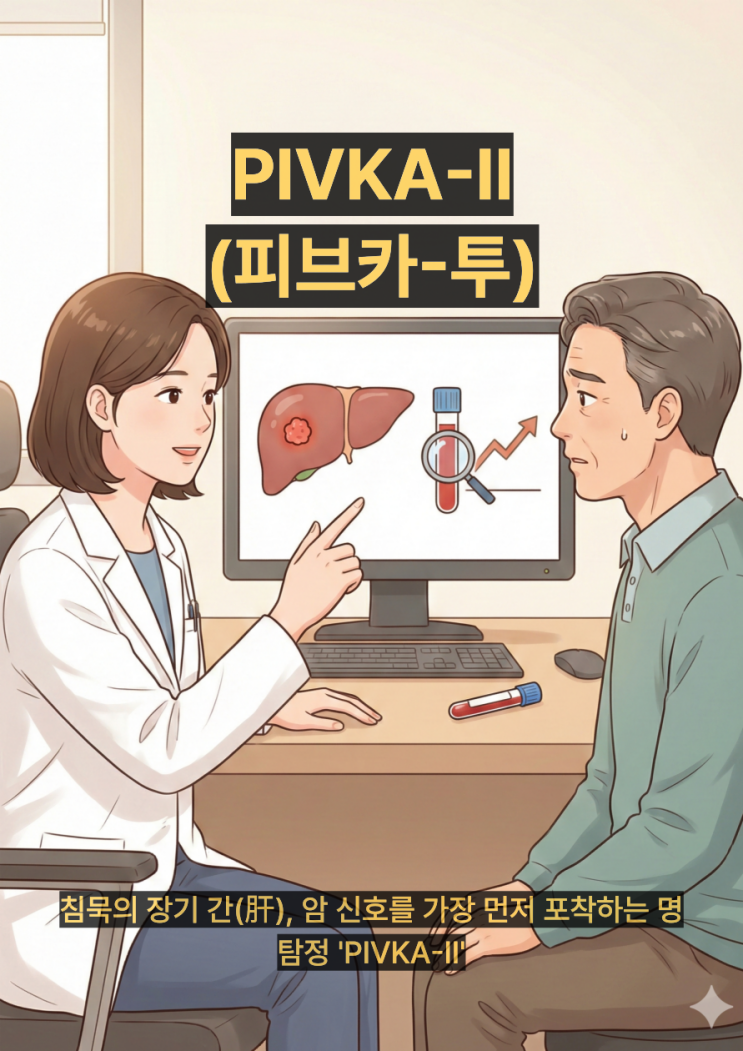 PIVKA-II (피브카-투) _ 침묵의 장기 간(肝), 암 신호를 가장 먼저 포착하는 명탐정 'PIVKA-II' : 네이버 블로그