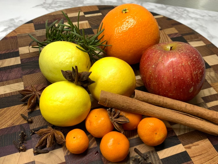 감기약 대신 한잔? 직접 키운 라임레몬으로 끓인 '글뤼바인' 황금비율 (뱅쇼만들기) : 네이버 블로그