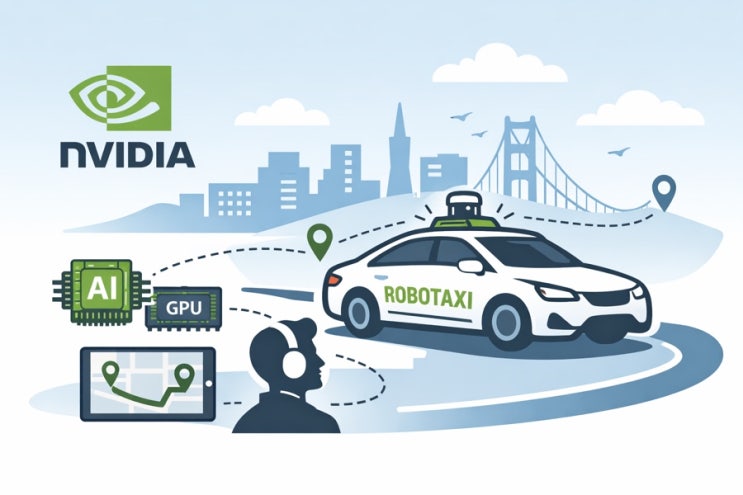 엔비디아(Nvidia)의 Robotaxi·자율주행 전략 (CES 2026 기준) : 네이버 블로그