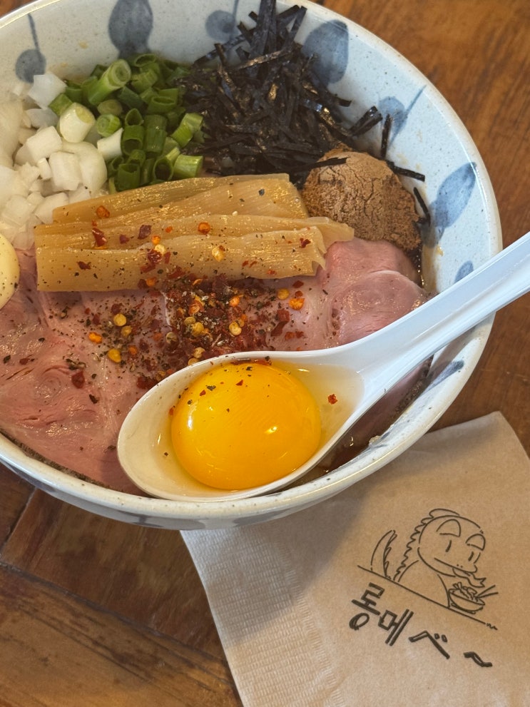 [군자역 맛집] 한 입에 반하는 아부라소바, ‘롱메’ 솔직 방문기(영업시간, 웨이팅, 주차, 이용 꿀팁)🍜 : 네이버 블로그