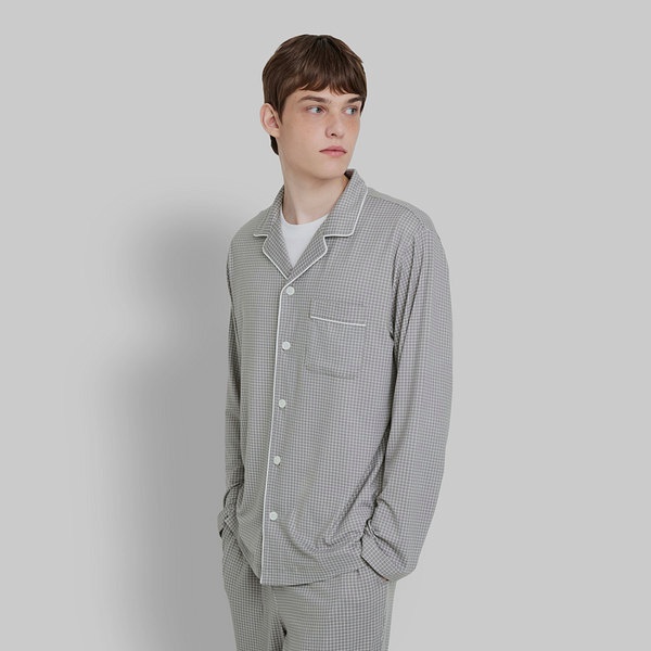 JAJU 남성 피치스킨 체크 10부 파자마 세트, 편안함과 스타일 모두 잡은 실속템! : 네이버 블로그