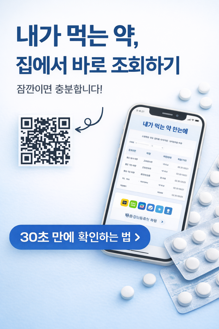 내가 먹는 약, 지금 바로 확인해보세요. : 네이버 블로그
