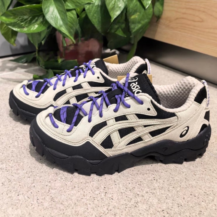 아식스 젤 픽엑스 오트밀 블랙 1203B026-001 고프코어 캠핑 등산화 한정판 운동화 : 네이버 블로그