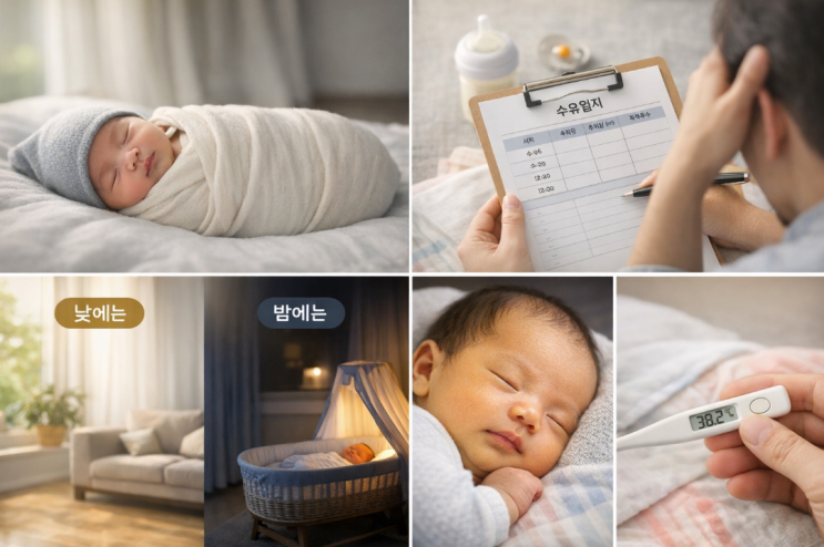 걱정 끝! 5가지 기준으로 보는 ‘신생아 낮잠 너무 많이 자요’ 정상 신호 : 네이버 블로그