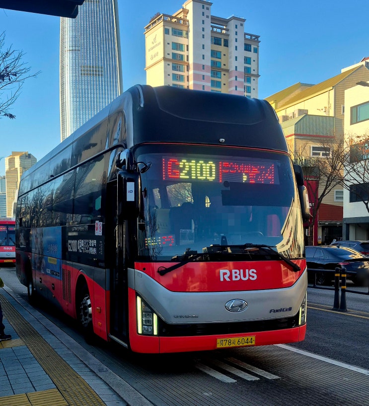 이천시내버스 G2100번 버스(6044호) : 네이버 블로그