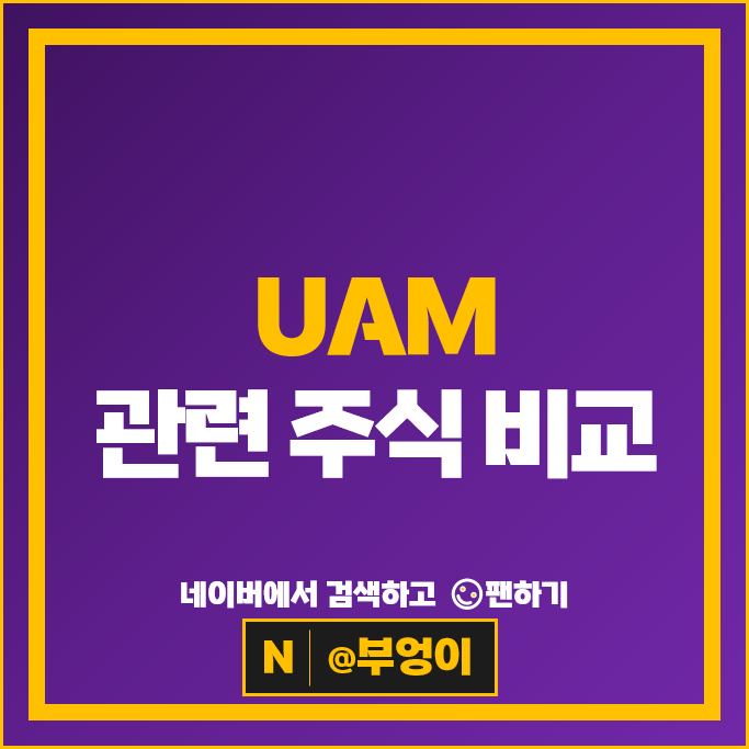UAM 관련주 한국카본 한국항공우주 GS 한화시스템 제주항공 주가 : 네이버 블로그