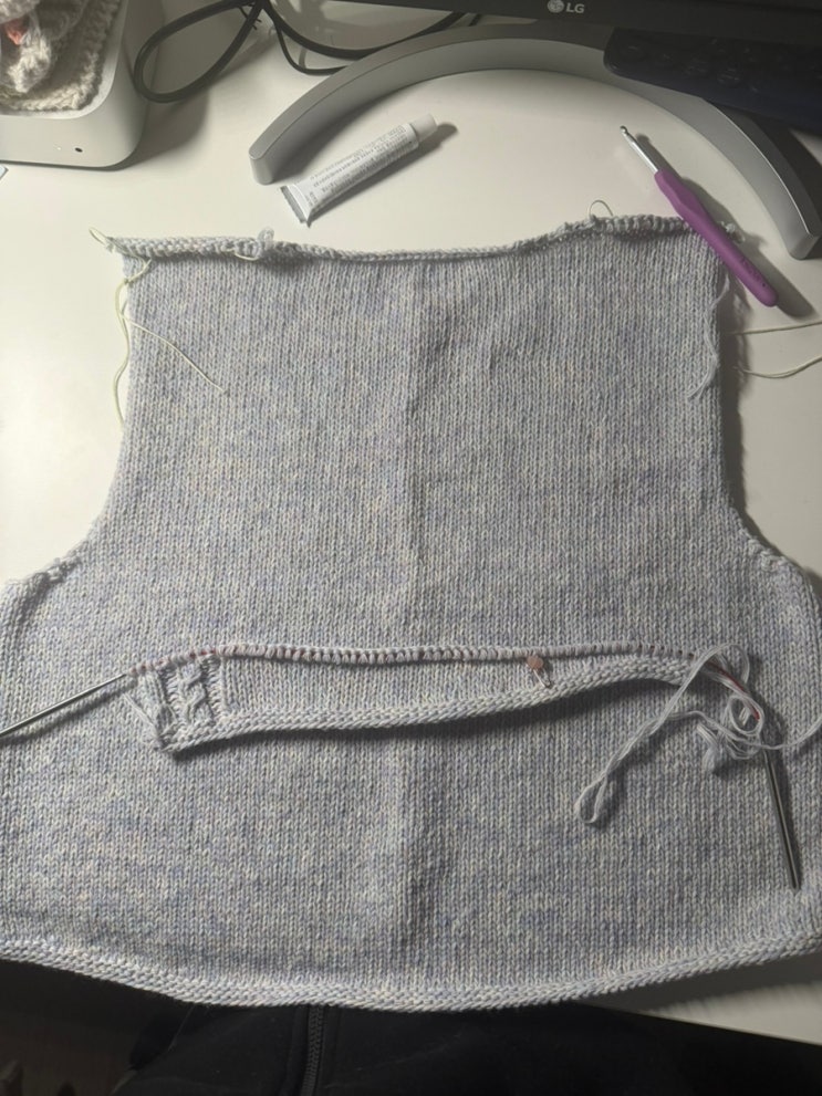 [WIP] 토마토클럽베스트 | 실곳간 | 메리노 보카시 | 바텀업 | Tomato Club Vest : 네이버 블로그
