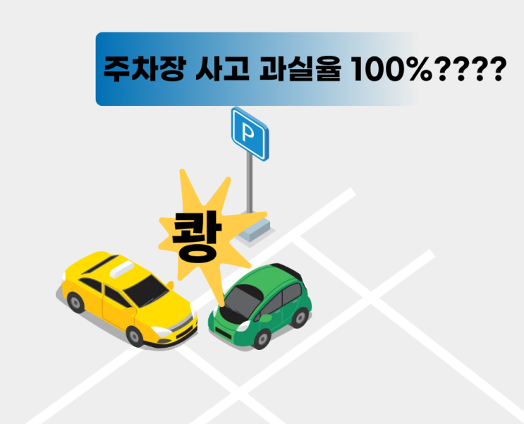 주차장 사고 과실비율 100%? 대부분 오해하고 있습니다 : 네이버 블로그