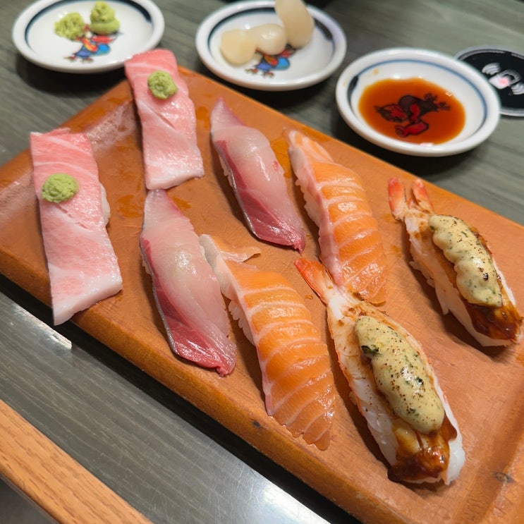 서울 고속터미널 초밥 맛집 갓덴스시의 회전초밥(센트럴시티점, 파미에스테이션, 도로초밥, 방어초밥, 호남선, 웨이팅, 내돈내산 ...