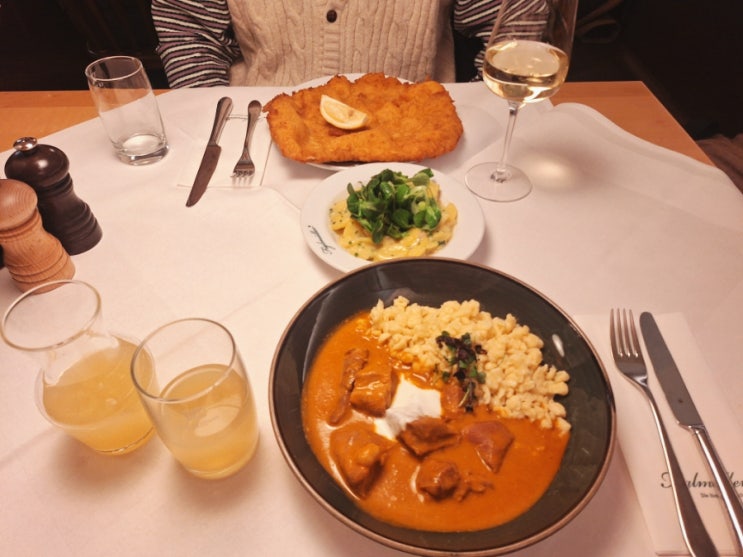 오스트리아 빈 슈니첼 맛집 피그뮐러 예약 웨이팅 메뉴 가격 후기 : 네이버 블로그