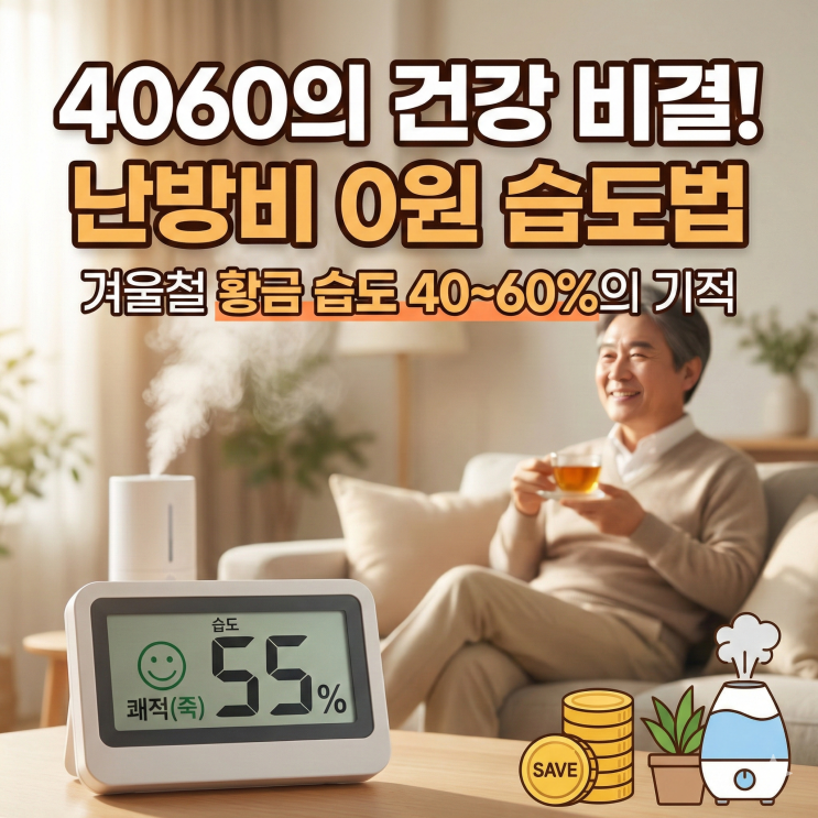 겨울철 적정 습도, 건강 지키고 난방비 아끼는 4060 비결 : 네이버 블로그