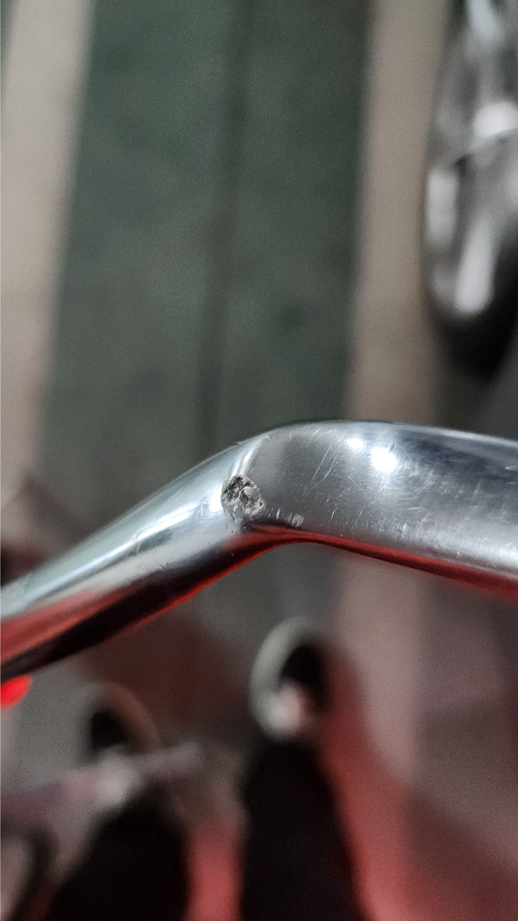 아이언 딩(찍힘) 수리 후기-포틴 TC560 : 네이버 블로그