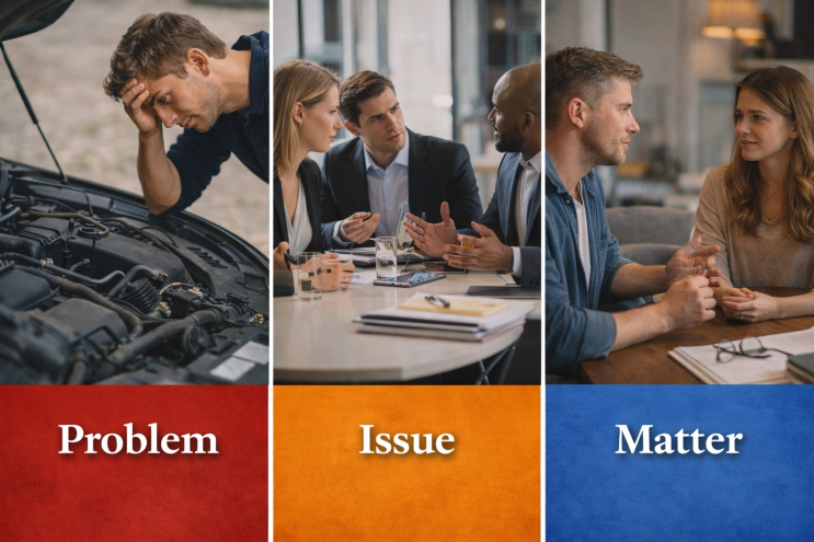 문제 영어로, 'Problem' vs 'Issue' vs 'Matter', 다 같은 '문제'가 아니라고? : 네이버 블로그