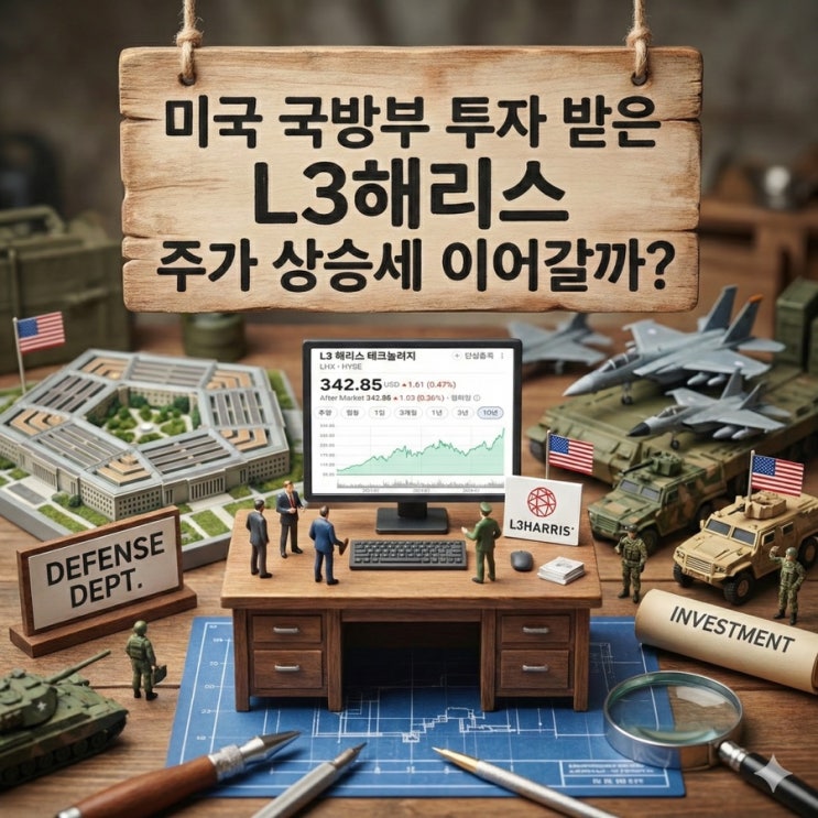 미국 국방부 투자 받은 L3해리스 주가 상승세 이어갈까? : 네이버 블로그