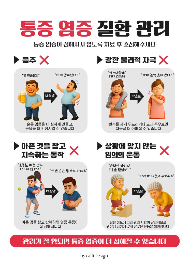 통증 염증질환 관리 : 네이버 블로그