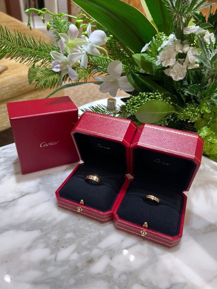 💍(ep.4) 웨딩밴드 고르기_까르띠에 방돔루이 : 네이버 블로그