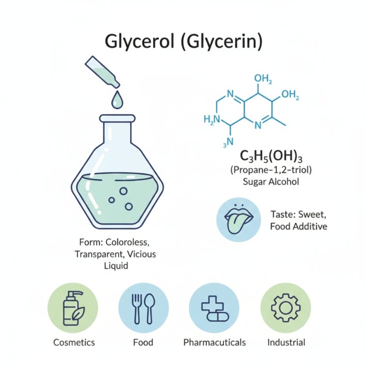 글리세롤(Glycerol): 용도부터 구매까지 완벽 정리 : 네이버 블로그