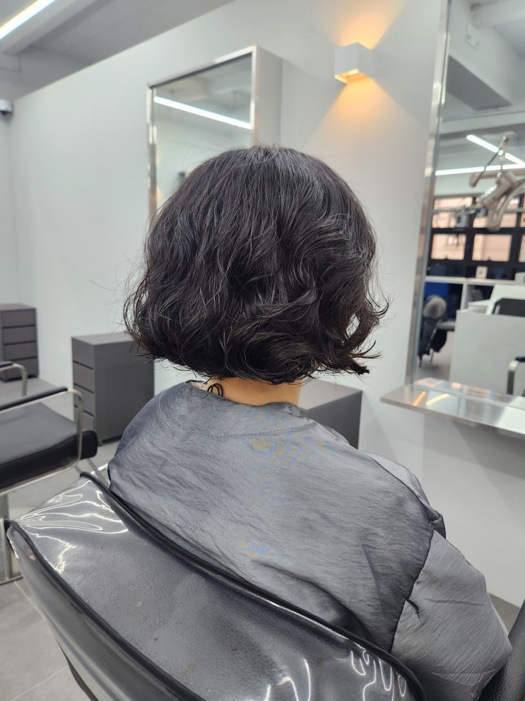 강동구 미용실 혜정디자이너님께 단발펌 후기 : 네이버 블로그