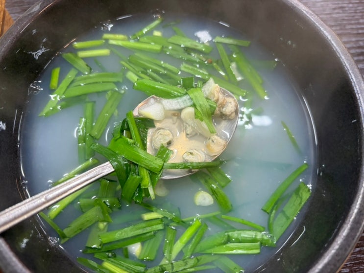 김해 어방동 로컬 맛집｜속이 편안해지는 섬진강 재첩국 내돈내산 후기 : 네이버 블로그