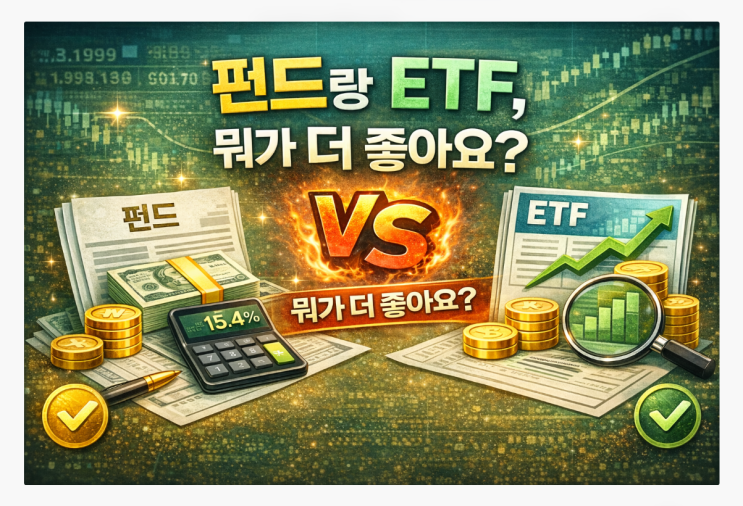 📌 펀드 vs ETF, 초보자에게 뭐가 더 나을까? : 네이버 블로그